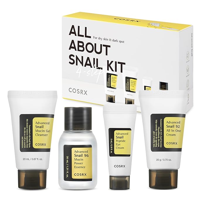 COSRX All About Snail Kit for Dry Skin & Dark Spots | Tantara